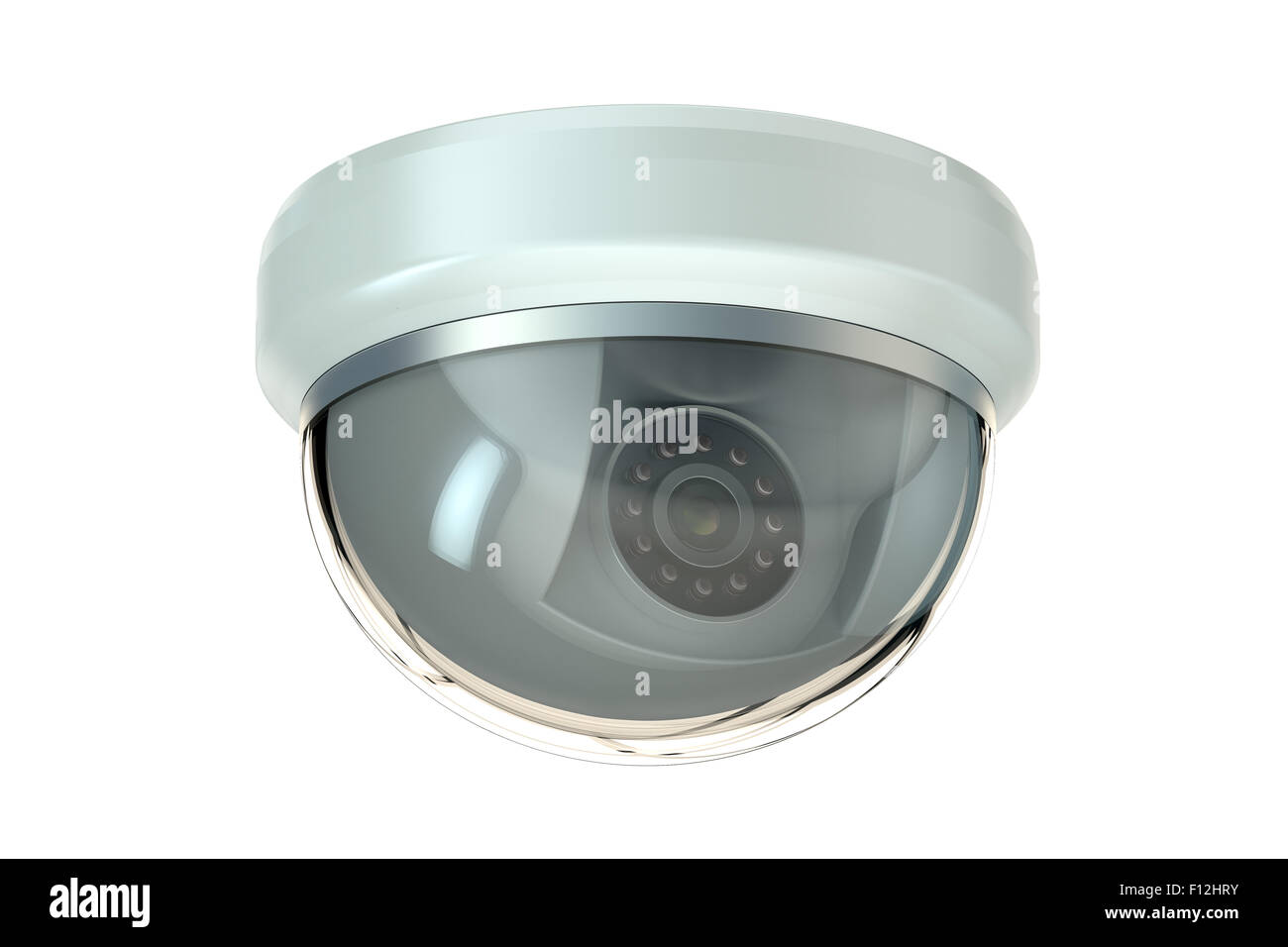 Security surveillance camera isolated on white background Stock Photo ...