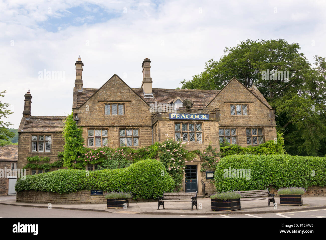 The Peacock, Rowsley, Peak District National Park, Derbyshire, England ...