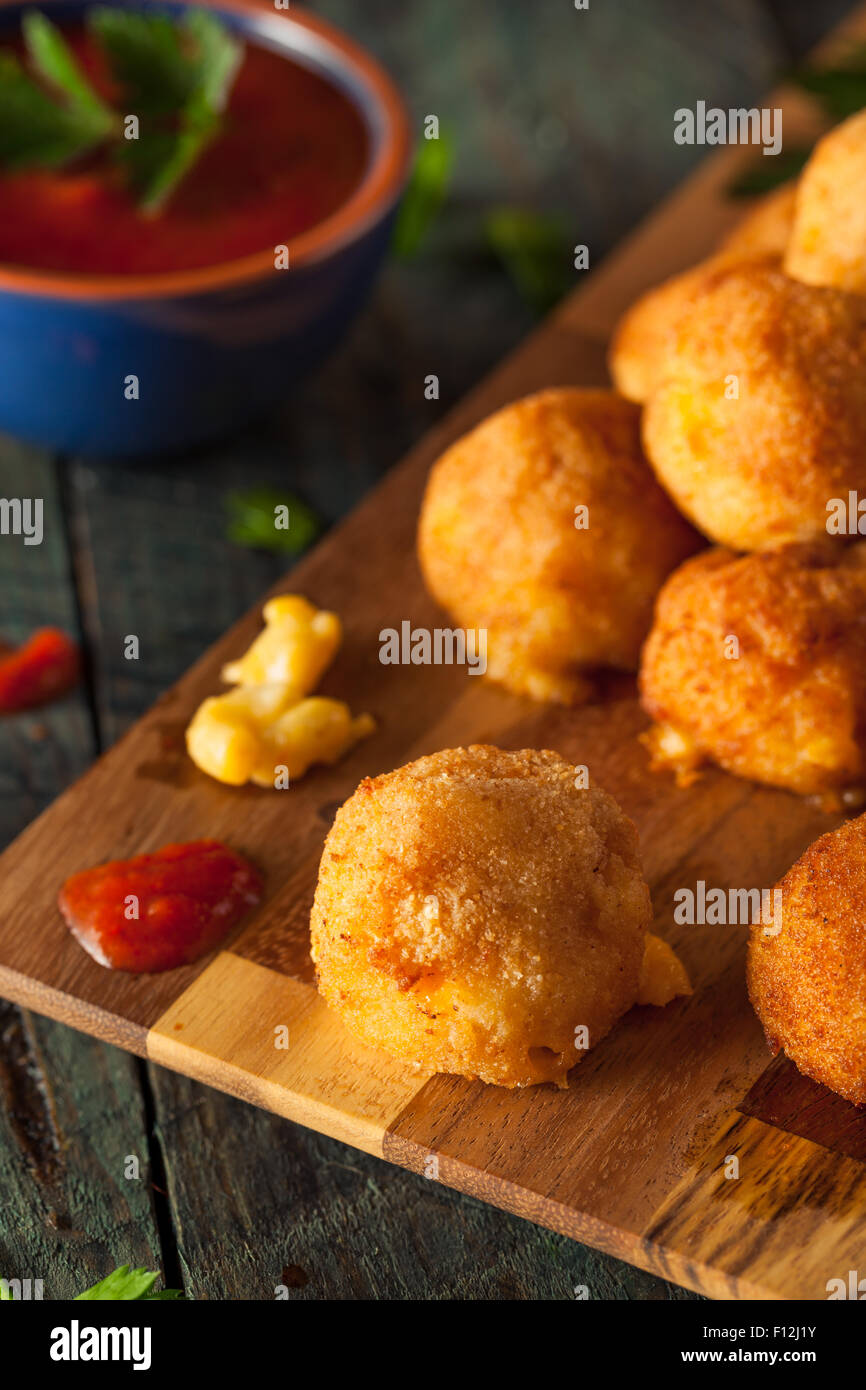 Deep fried cheddar cheese bites hi-res stock photography and images - Alamy