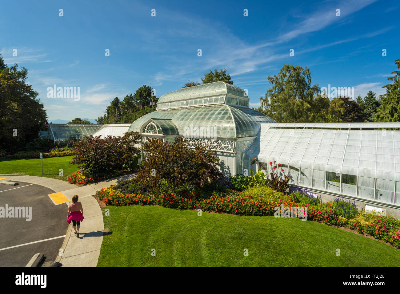 The Volunteer Park Conservatory, Seattle, Washington Stock Photo - Alamy