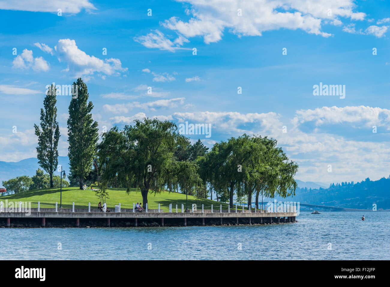Waterfront Park, Kelowna, British Columbia, Canada Stock Photo - Alamy