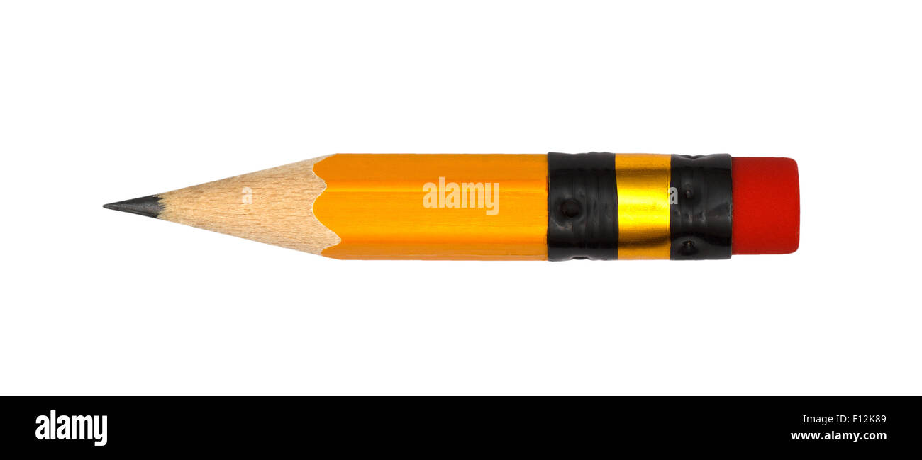 short pencil isolate Stock Photo - Alamy