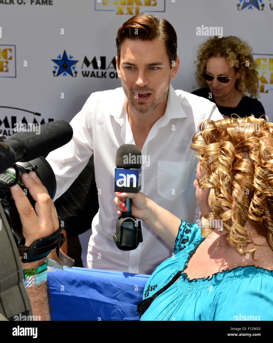 Magic Mike Xxl Cast Honored With Stars On The Official Miami Walk Of Fame Featuring Matt Bomer
