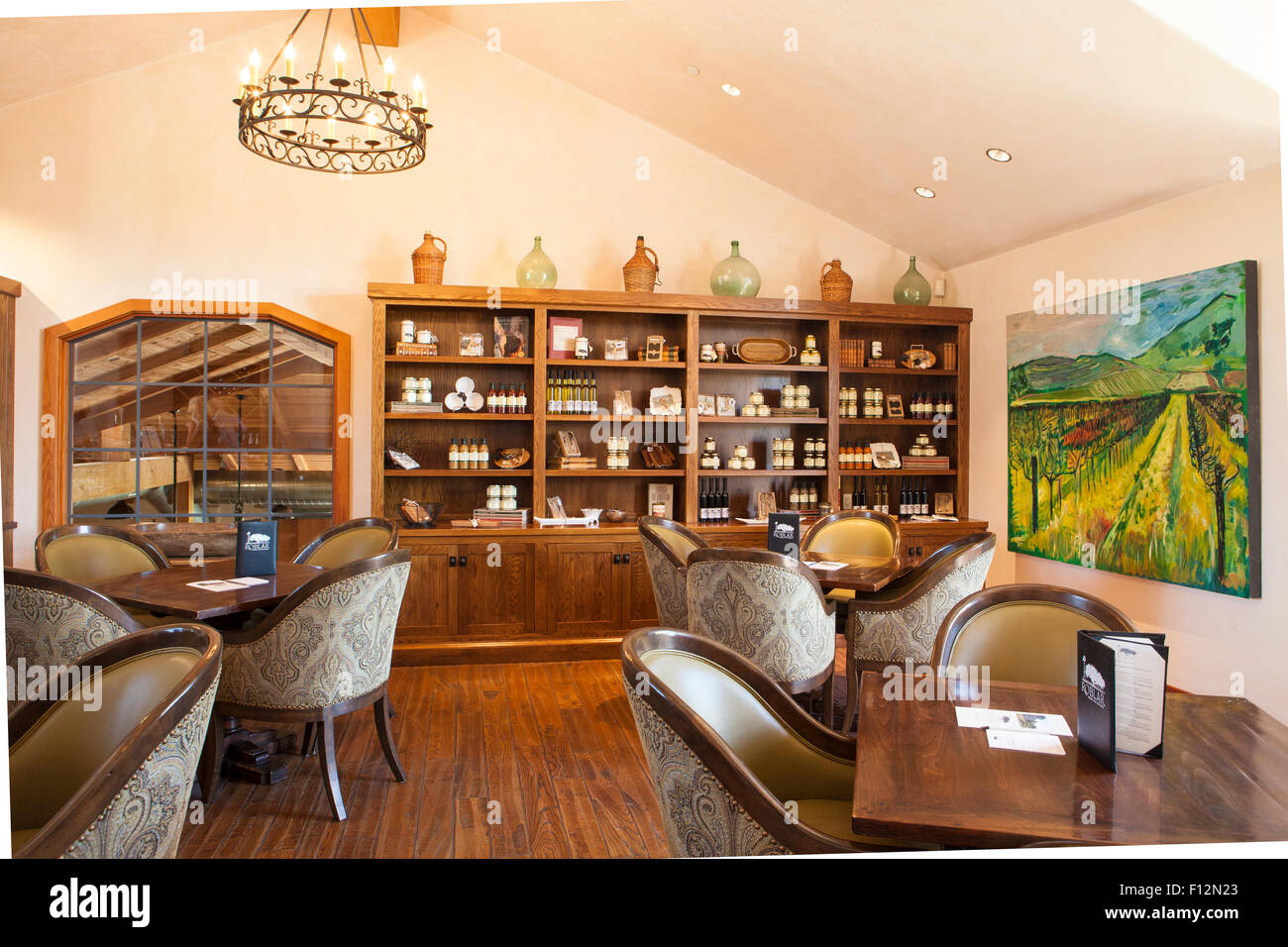interior, Roblar Winery, Santa Ynez Valley, California Stock Photo - Alamy