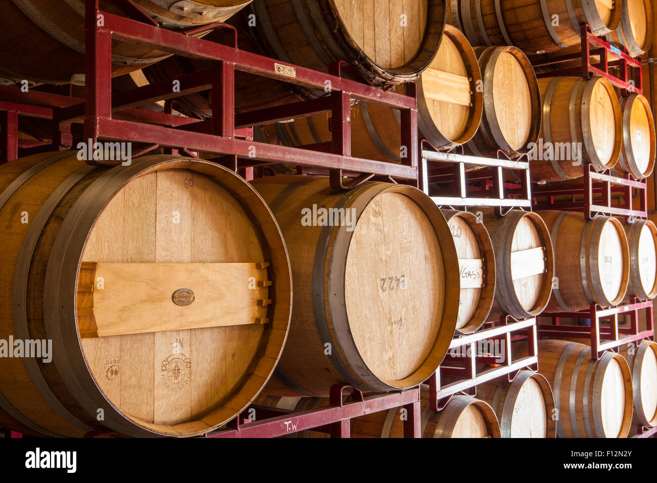 Wooden barrels barrel hi-res stock photography and images - Alamy