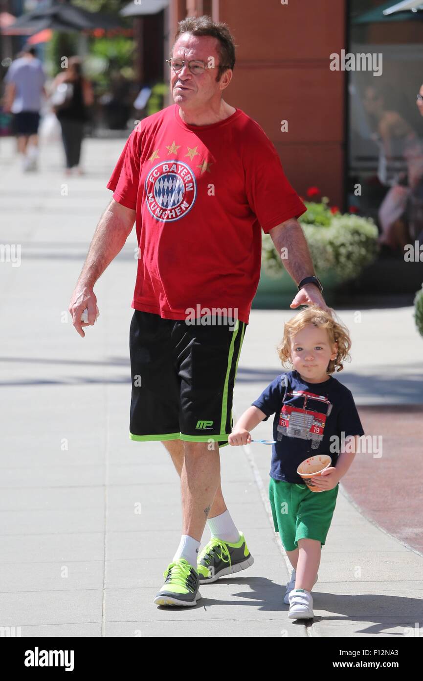 Tom Arnold takes his family for frozen yogurt. Featuring: Tom Arnold ...