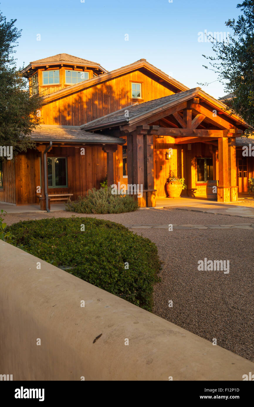 front entrance to Roblar Winery, Santa Ynez Valley, California Stock ...