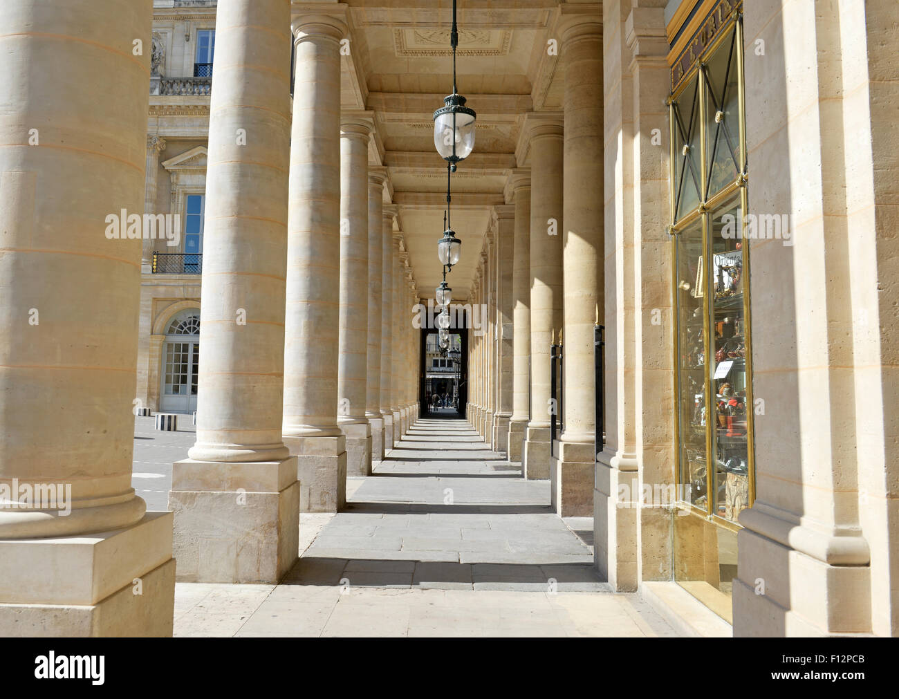 Traditional architecture, Palais Royale, Paris, France Stock Photo - Alamy