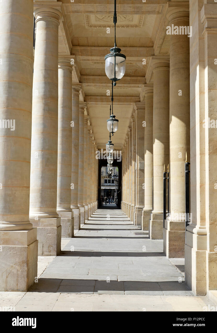 Traditional architecture, Palais Royale, Paris, France Stock Photo - Alamy