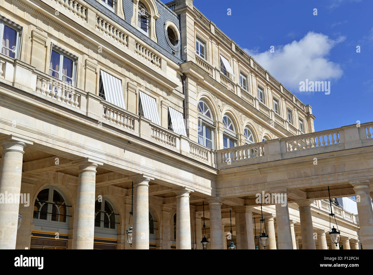 Traditional architecture, Palais Royale, Paris, France Stock Photo - Alamy
