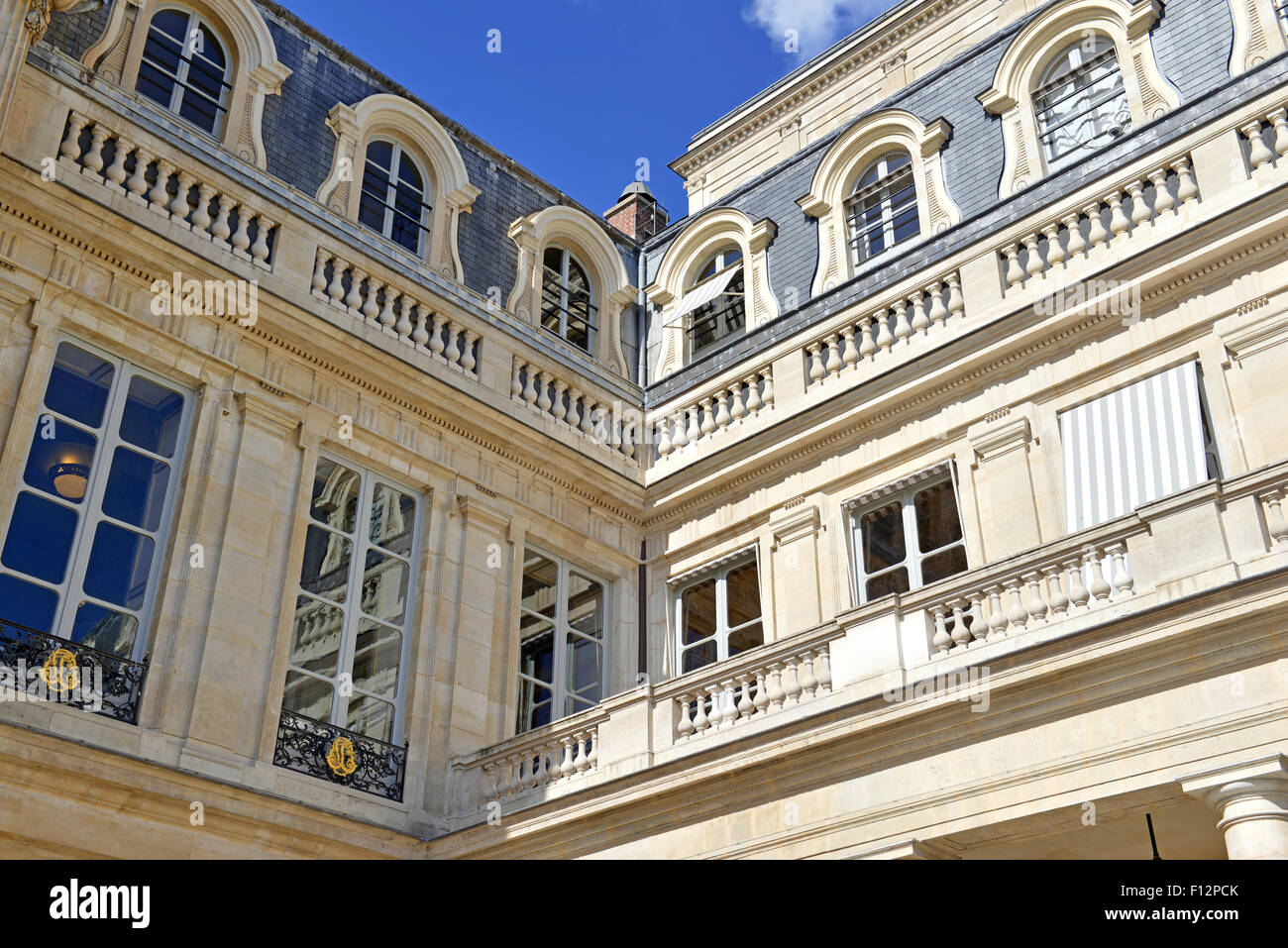 Traditional architecture, Palais Royale, Paris, France Stock Photo - Alamy