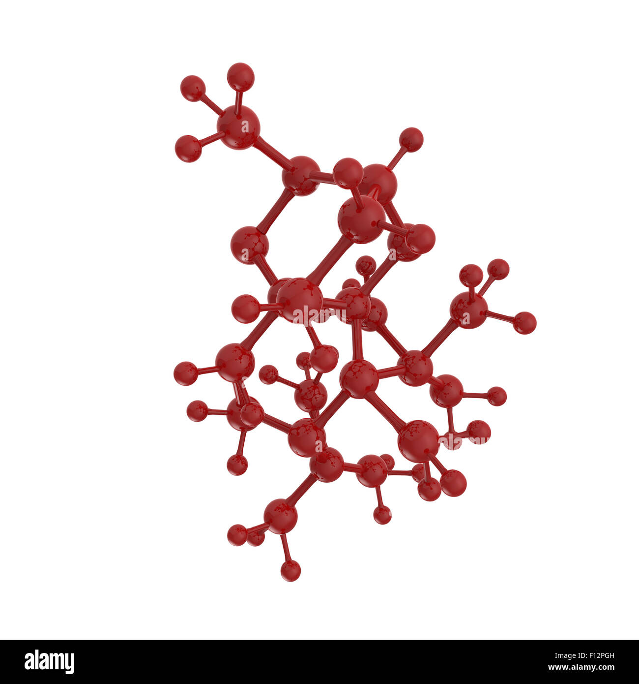 Molecule white 3d on white background Stock Photo - Alamy
