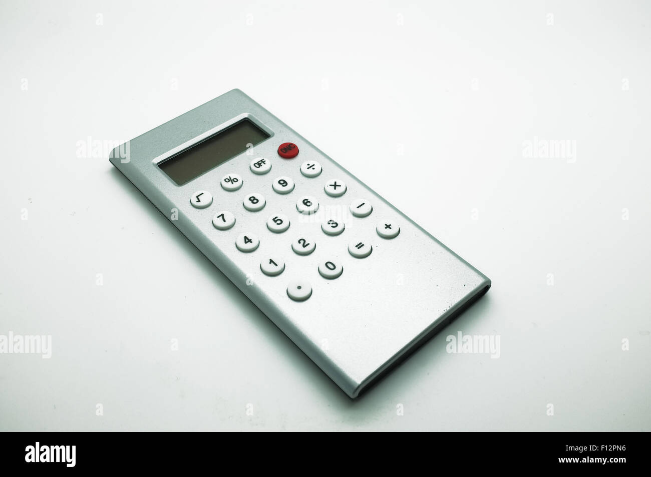 Electronic digital calculator Stock Photo - Alamy