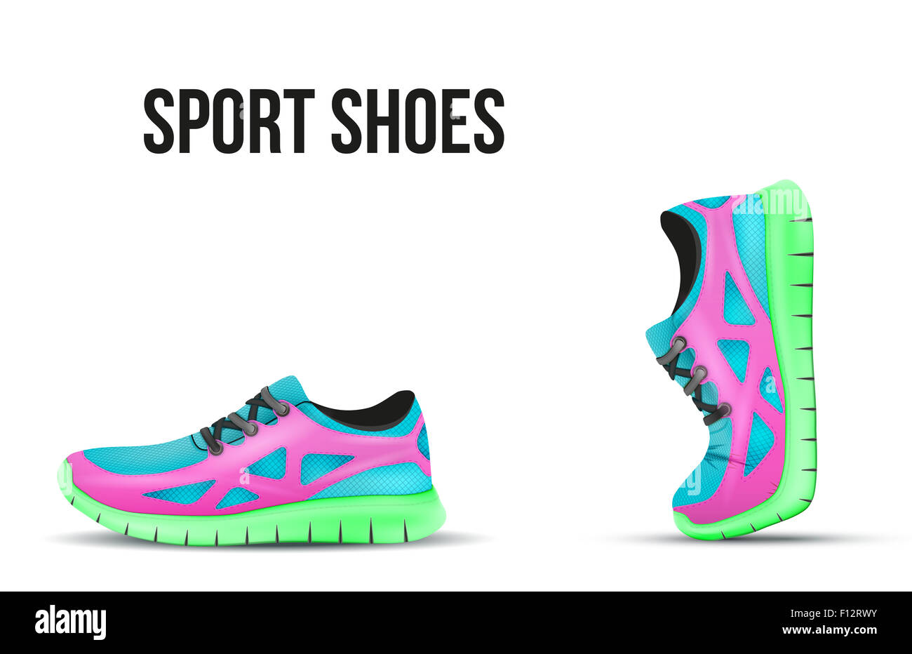 Sports shoes icon hi-res stock photography and images - Alamy