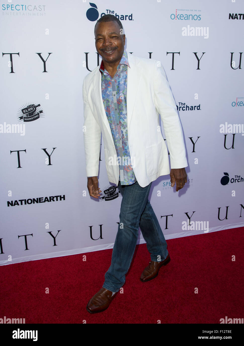 Celebrities attend the World Premiere screening for documentary "Unity ...