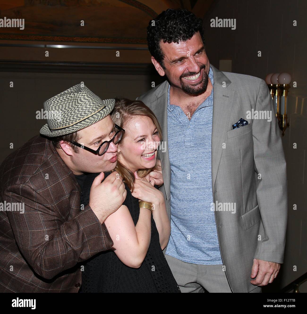 Opening night party for Encores! Off-Center's "A New Brain" held at New ...