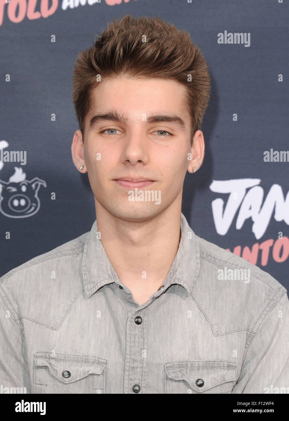 Los Angeles, California, USA. 25th Aug, 2015. Dyllan Murray attending ...