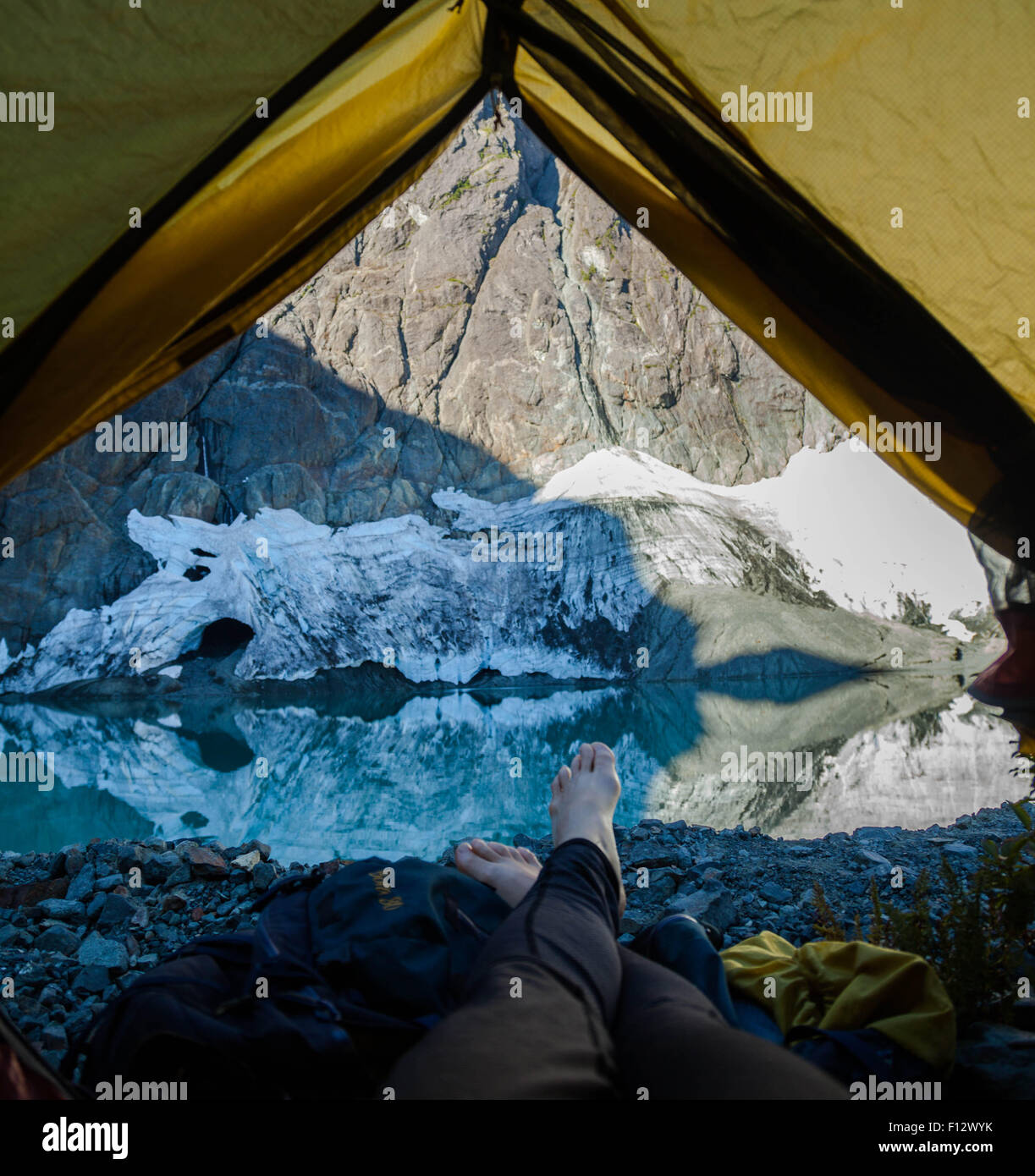 Foster Lake, Strathcona Provincial Park, British Columbia, Canada Stock ...