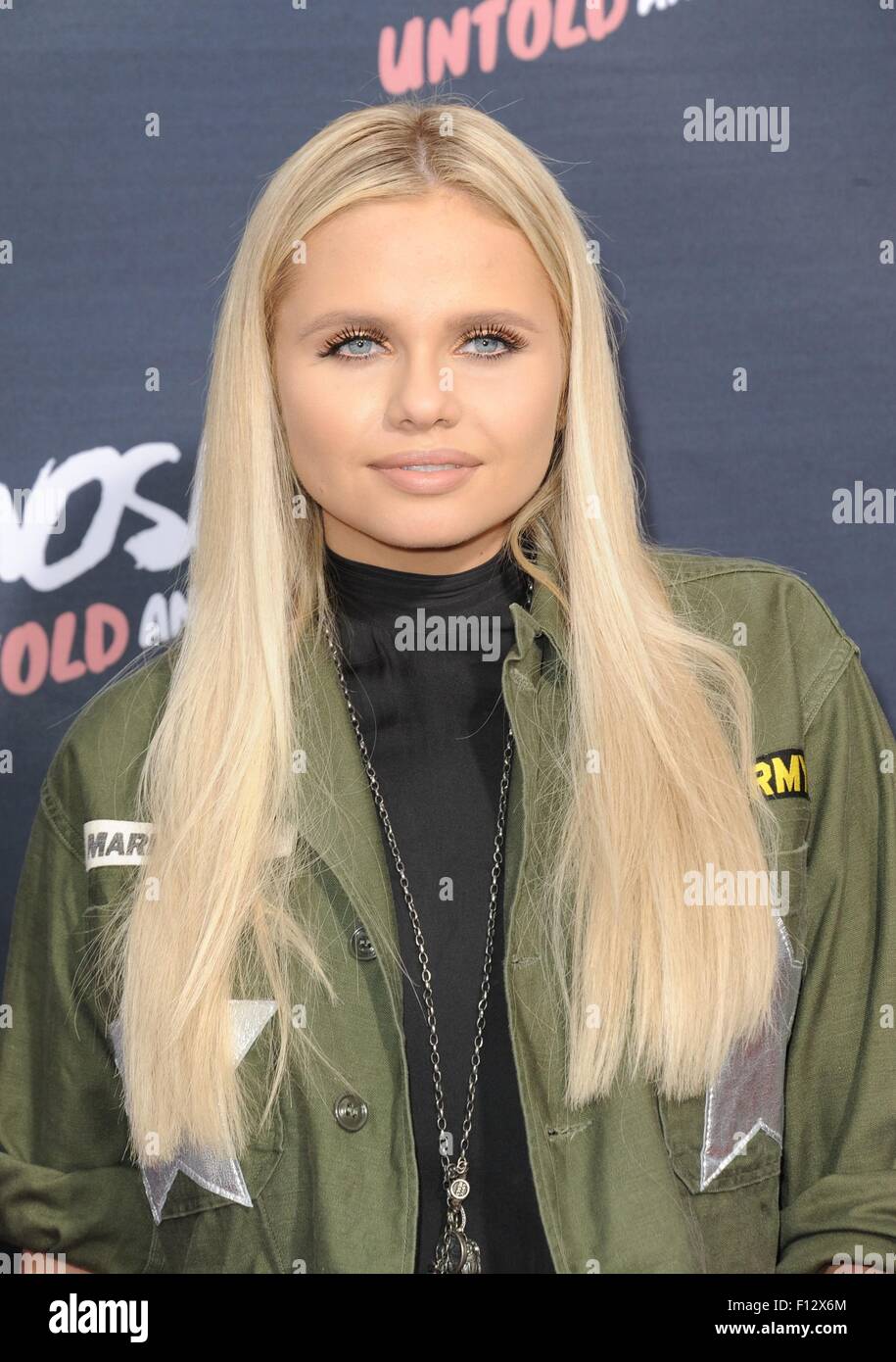 Los Angeles, CA, USA. 25th Aug, 2015. Alli Simpson at arrivals for ...