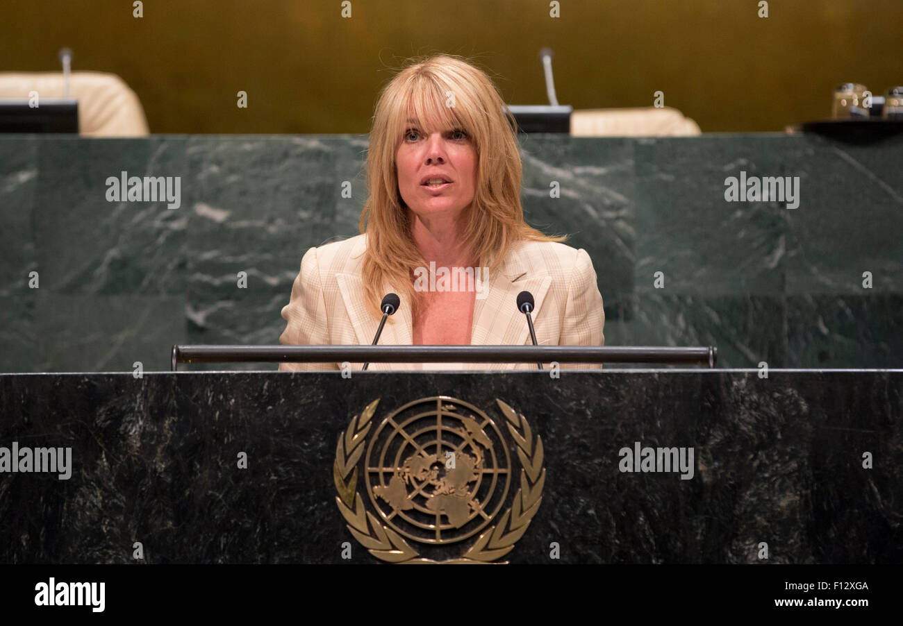 New York City, United States. 25th Aug, 2015. Laura Turner attending ...