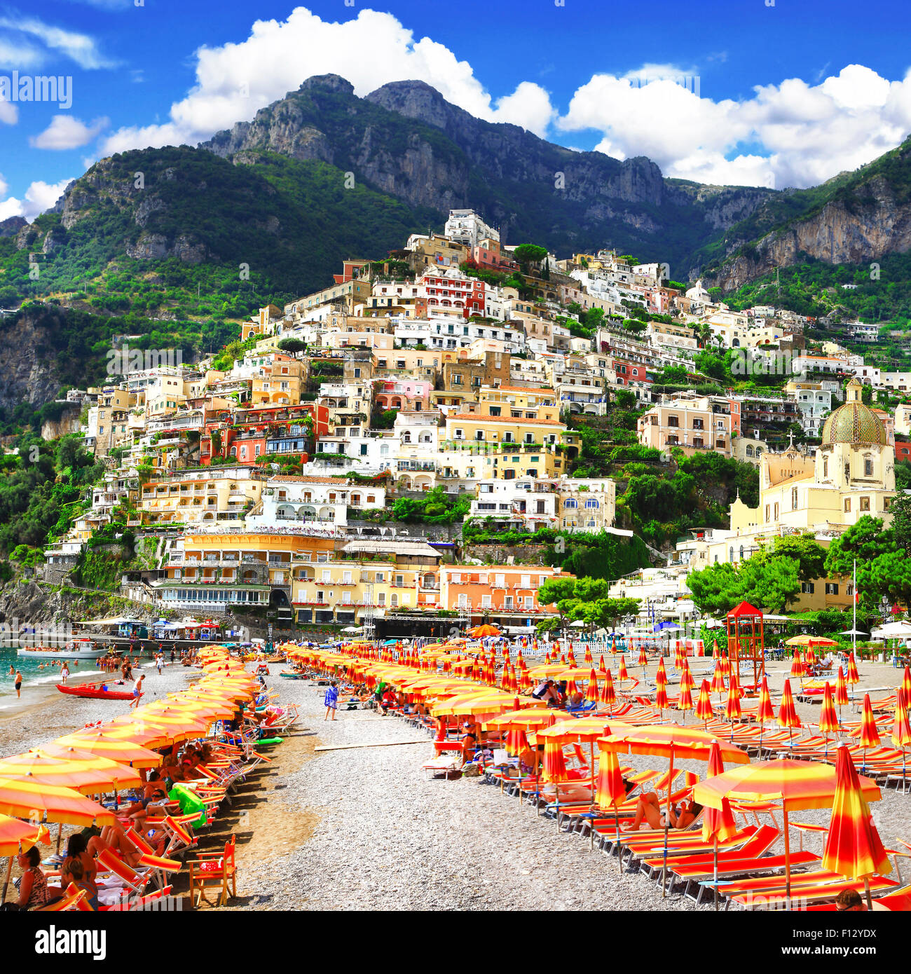 Summer amalfi coast hi-res stock photography and images - Alamy