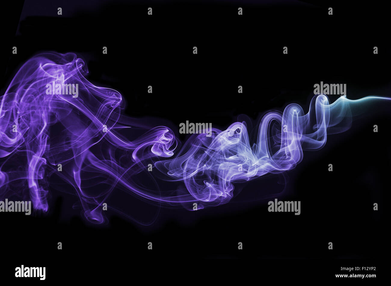 Smoke effect with dynamic swirls Stock Photo - Alamy