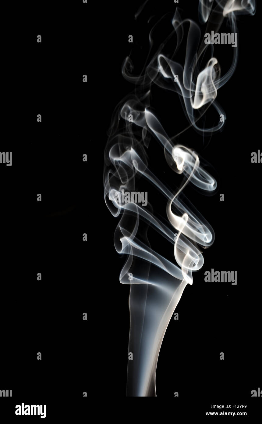 Smoke effect with dynamic swirls Stock Photo - Alamy