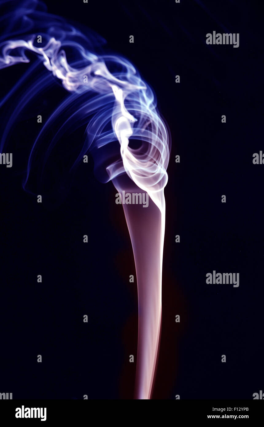 Smoke effect with dynamic swirls with imagination and dreams Stock ...