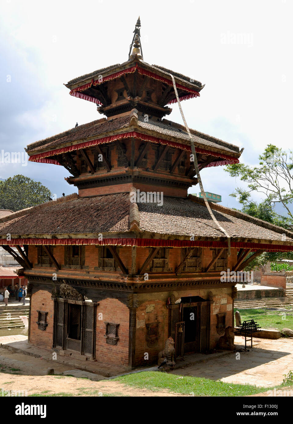 A maginificent piece of architecural art in the heritage temple complex ...