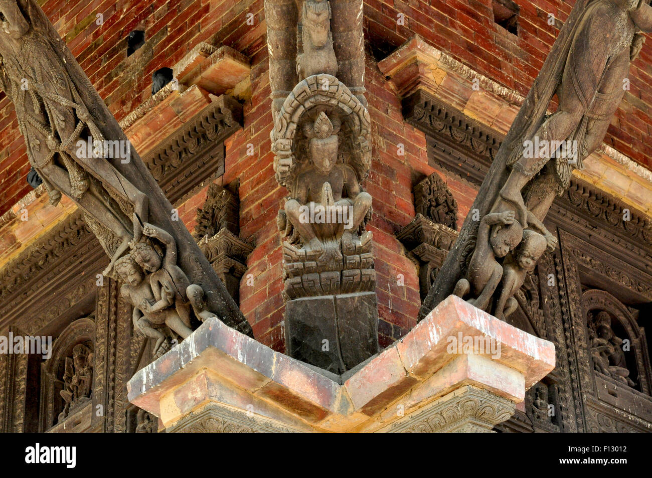A maginificent piece of architecural art in the heritage temple complex ...