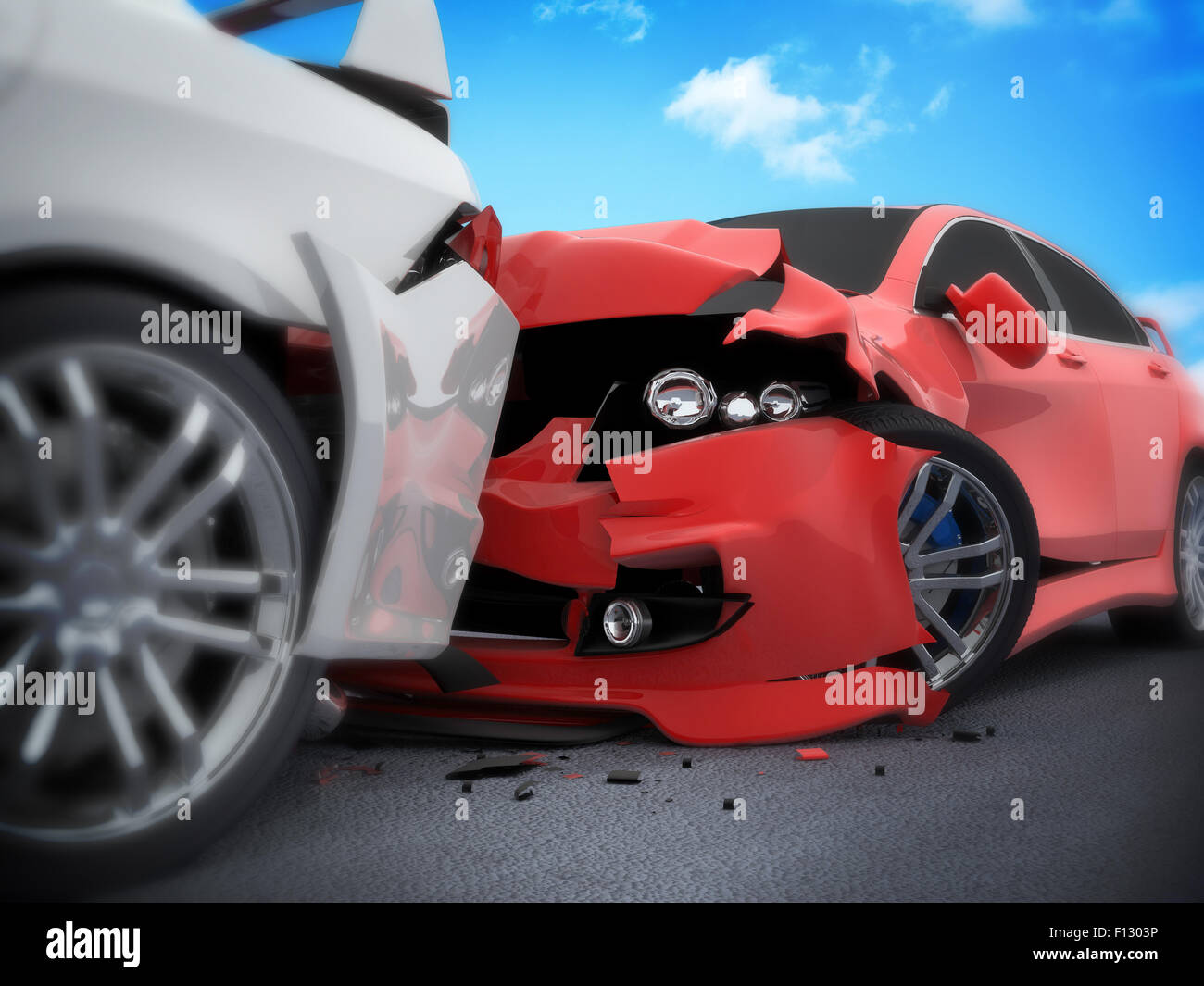 Crash 3d hi-res stock photography and images - Alamy