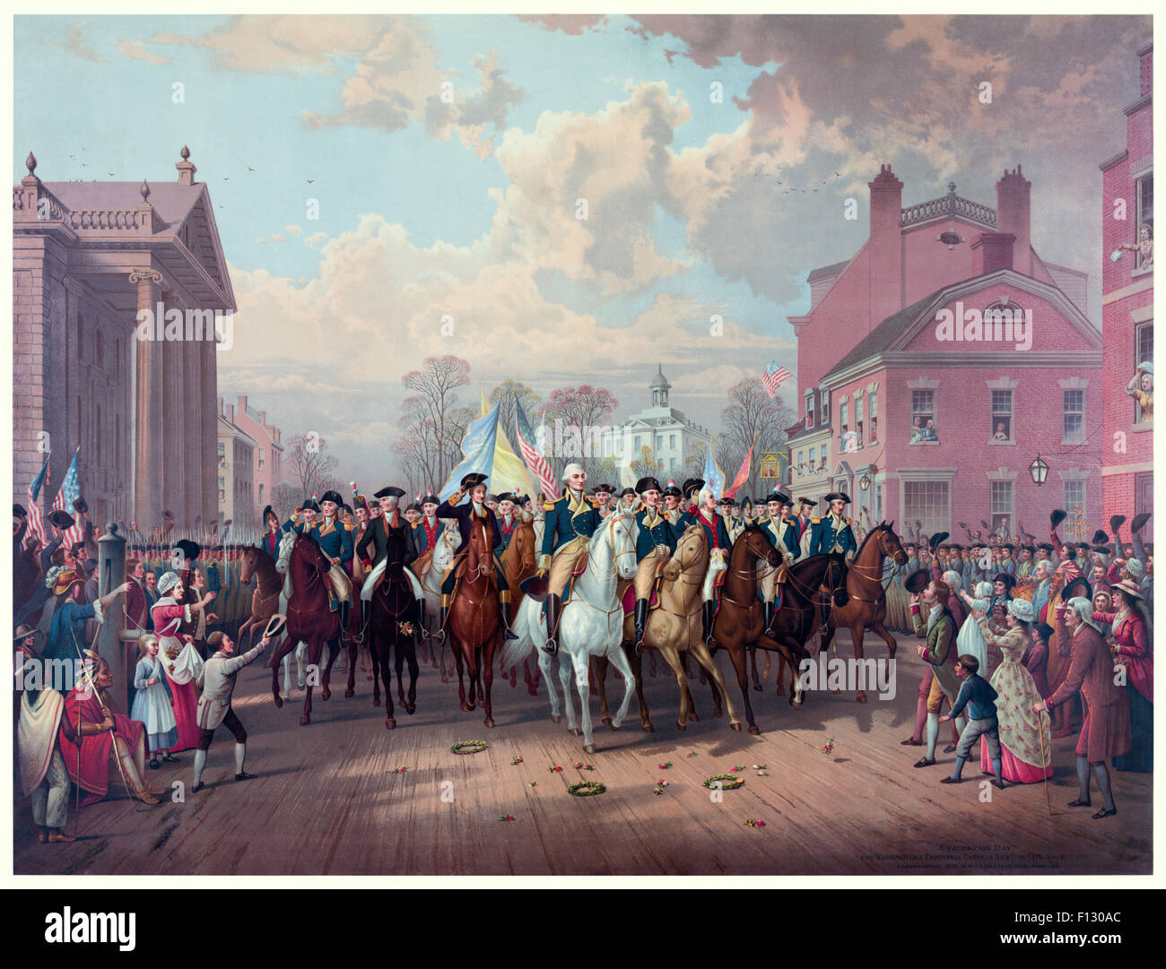British evacuation new york day hi-res stock photography and images - Alamy
