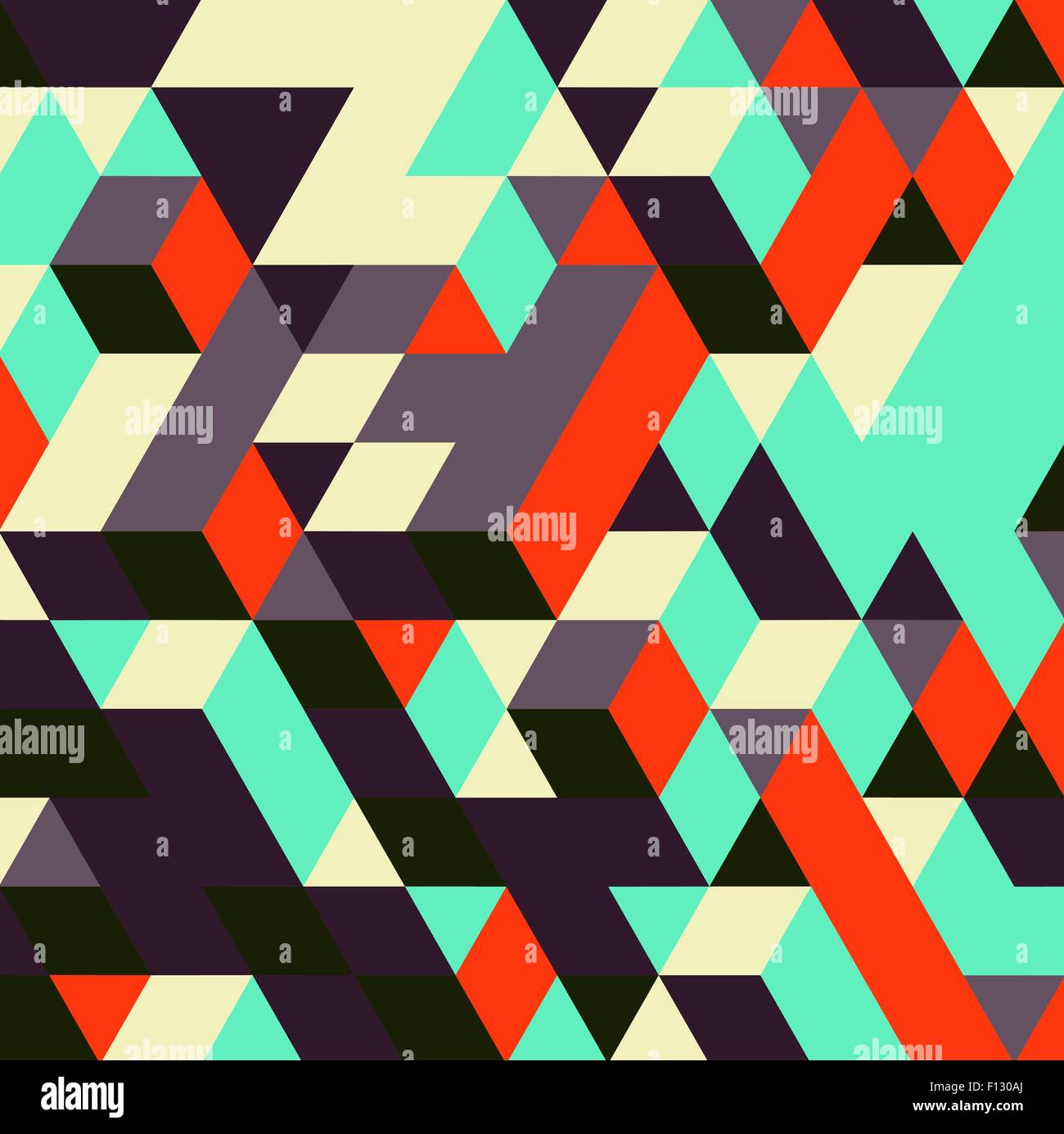 3d blocks structure background. Vector illustration. Background for ...