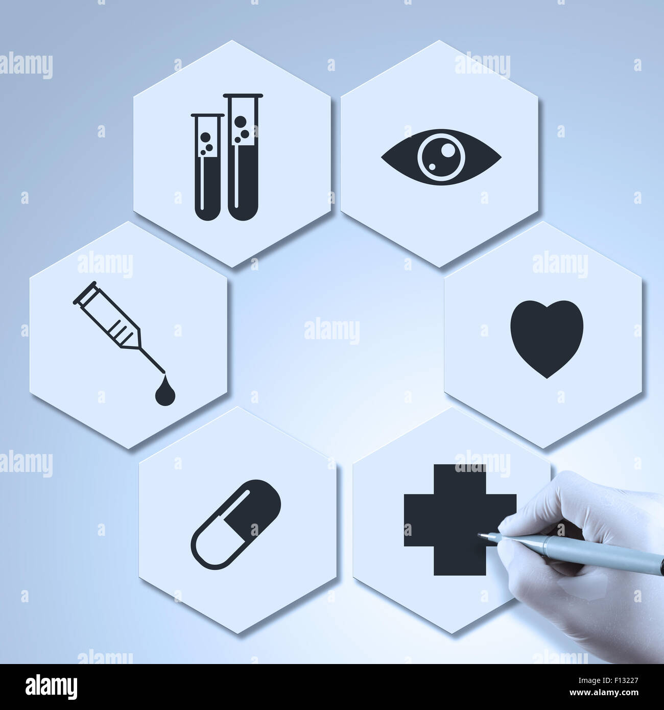 Doctor icons hi-res stock photography and images - Alamy