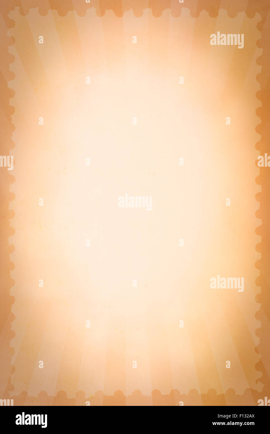 Old paper background with elements of vintage circus stamp Stock Photo ...