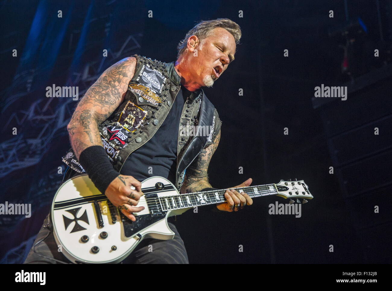 James Hetfield Metallica Lead Singer High Resolution Stock Photography ...