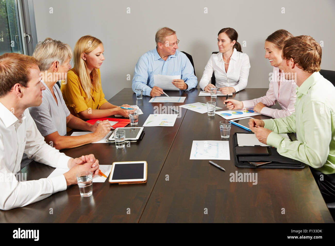 Executive business group in formal hi-res stock photography and images ...