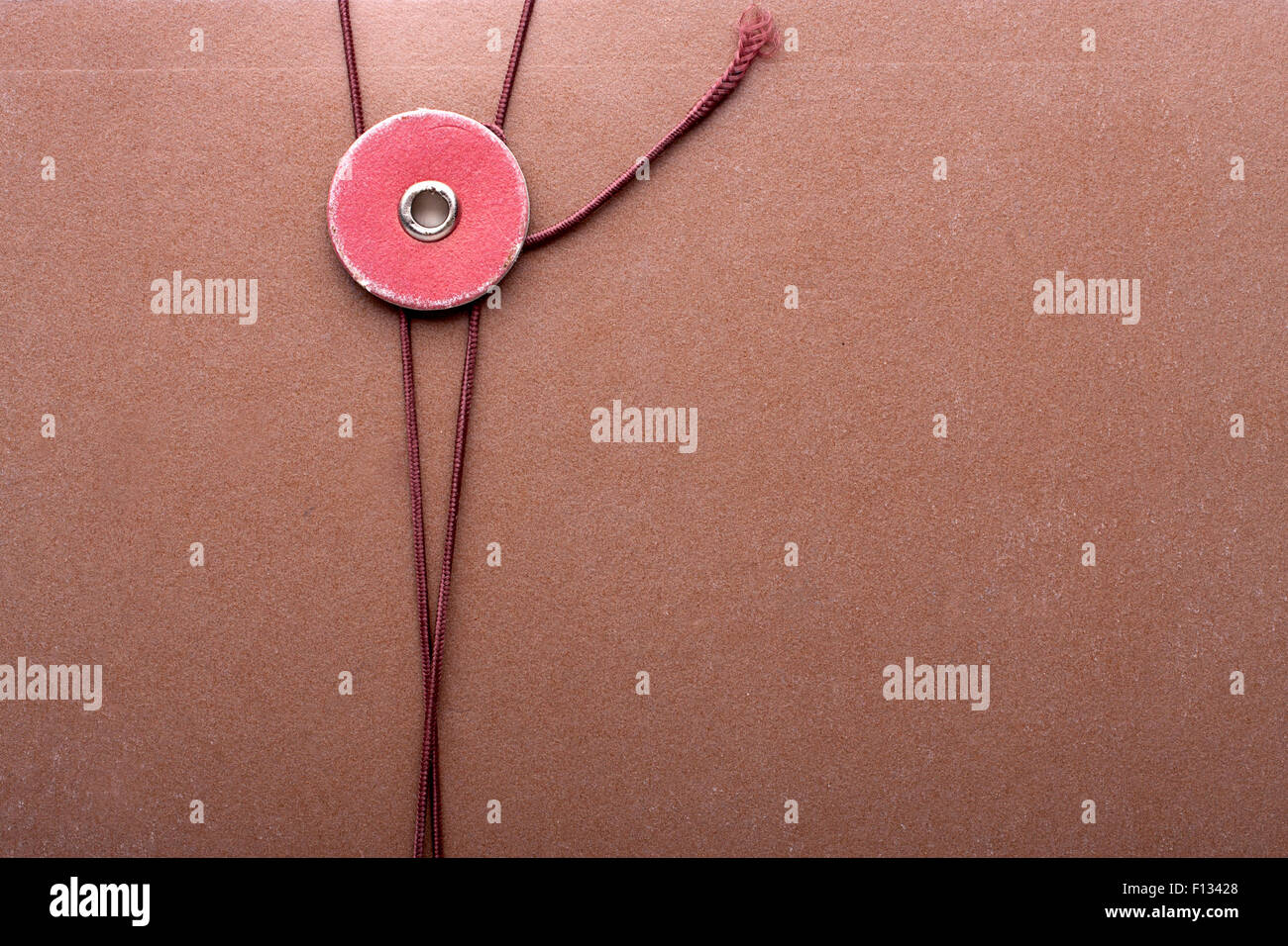 background of brown file cover with detail Stock Photo - Alamy