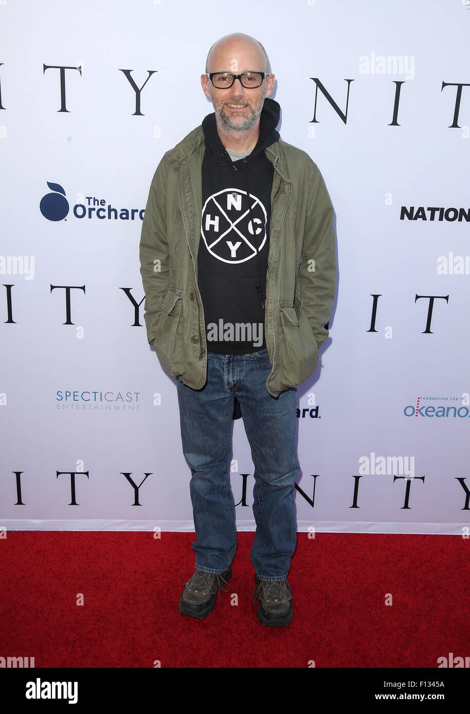 World Premiere of 'Unity' at DGA Theater - Arrivals Featuring: Moby ...