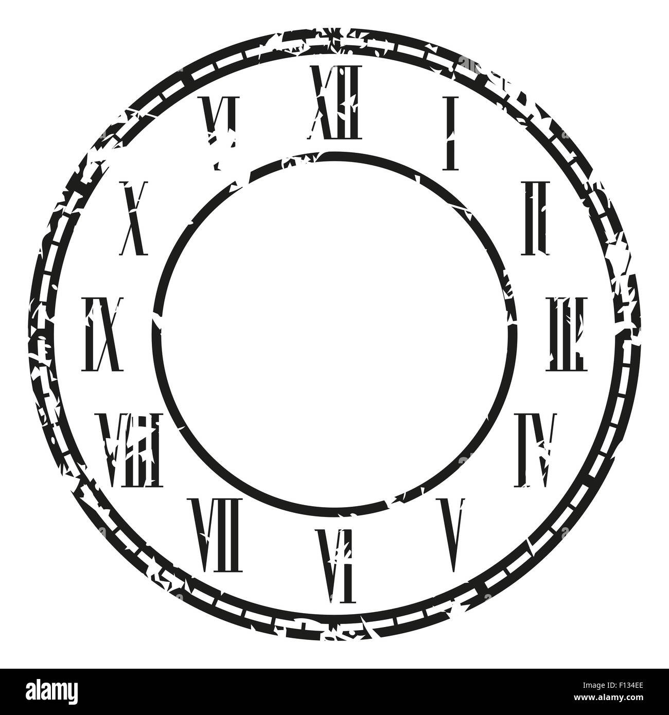 Vector vintage clock Stock Vector Image & Art - Alamy