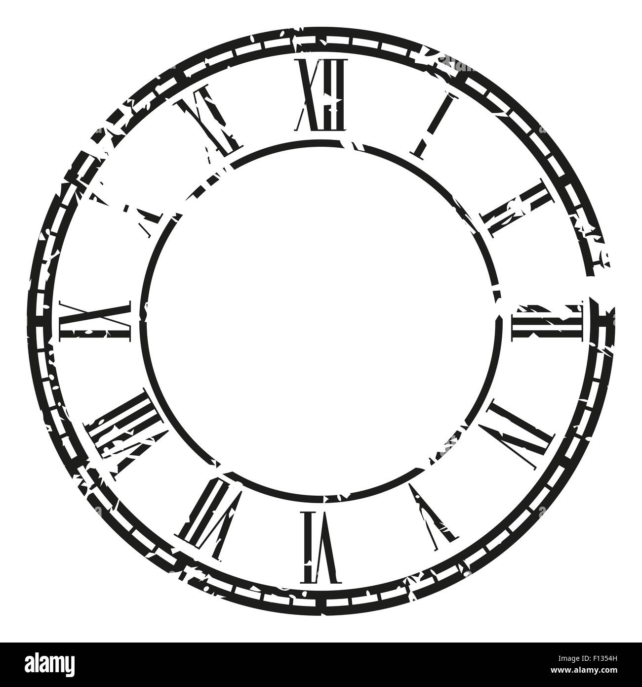 Vector vintage clock Stock Vector Image & Art - Alamy