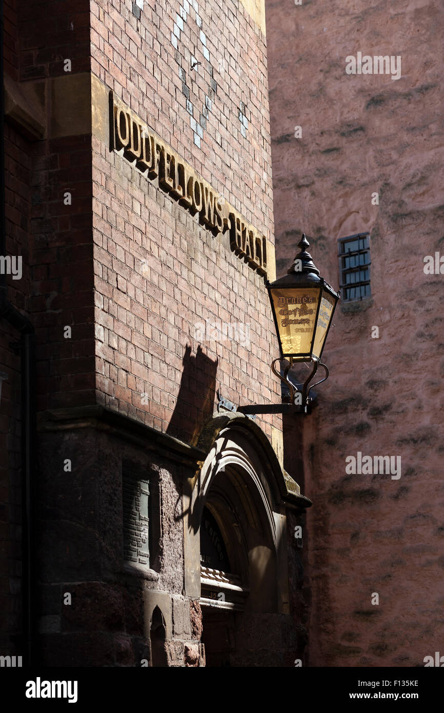 odd fellows hall exeter Stock Photo - Alamy