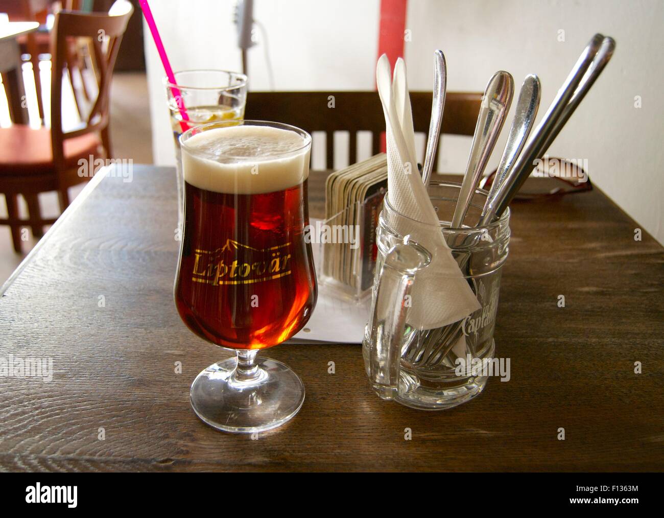 Traditional Slovak beer Stock Photo - Alamy