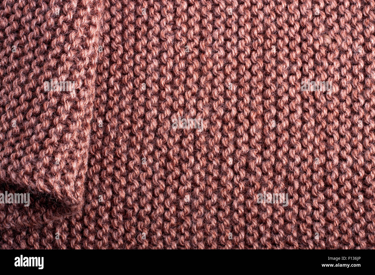 Texture of knitting scarf Stock Photo - Alamy