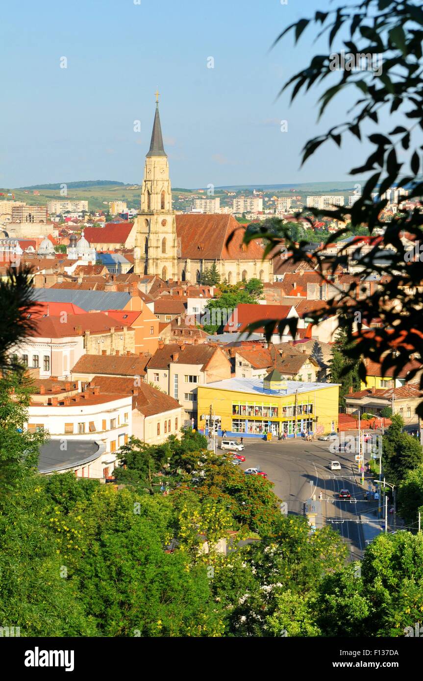 Aerial view of Cluj Napoca, Romania Stock Photo - Alamy