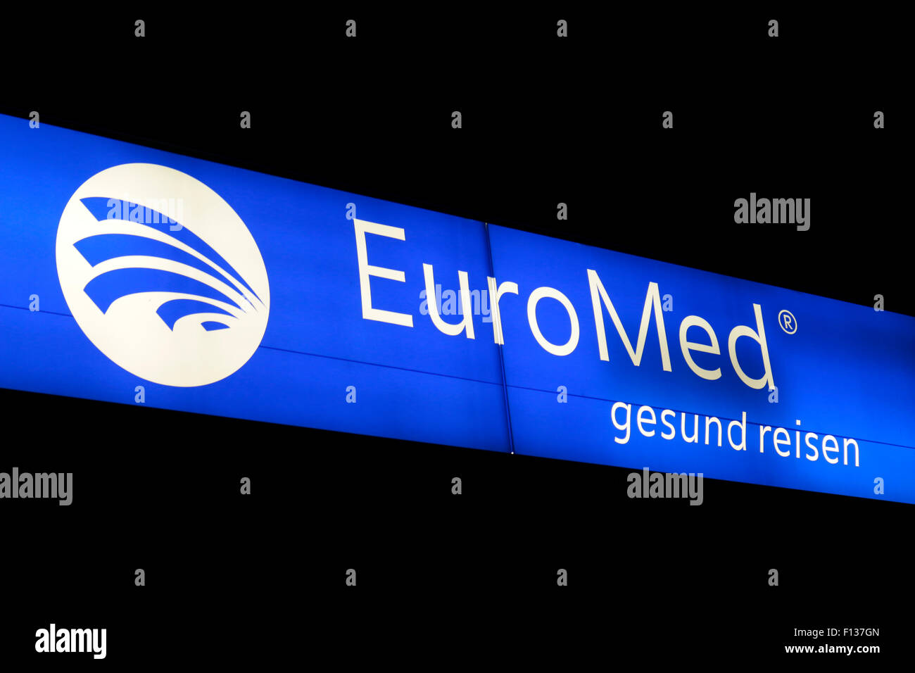 Euromed logo brand name hi-res stock photography and images - Alamy