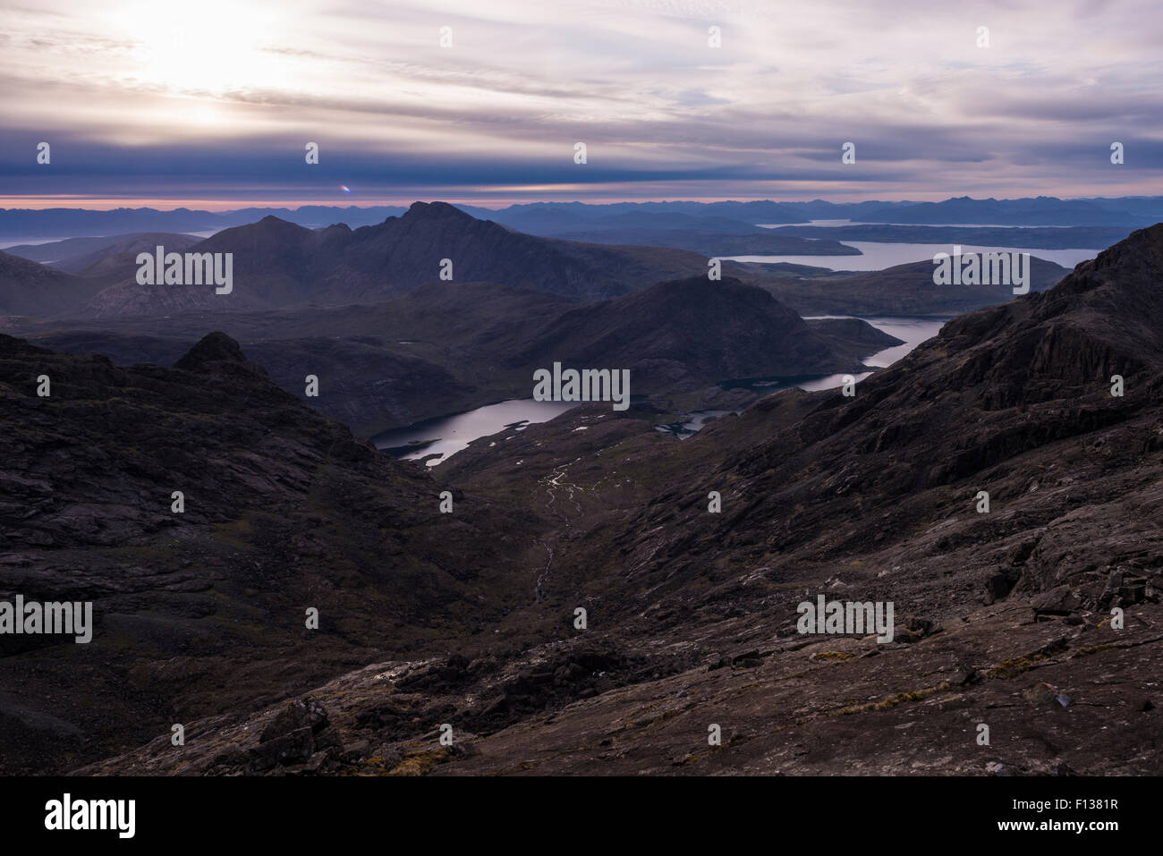 Cuillin ridge hi-res stock photography and images - Alamy