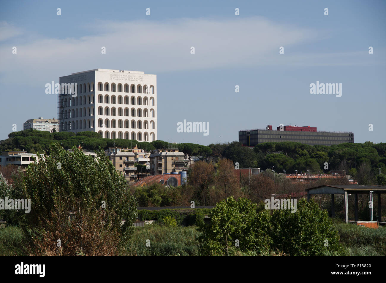 Eur district overview rome hi-res stock photography and images - Alamy