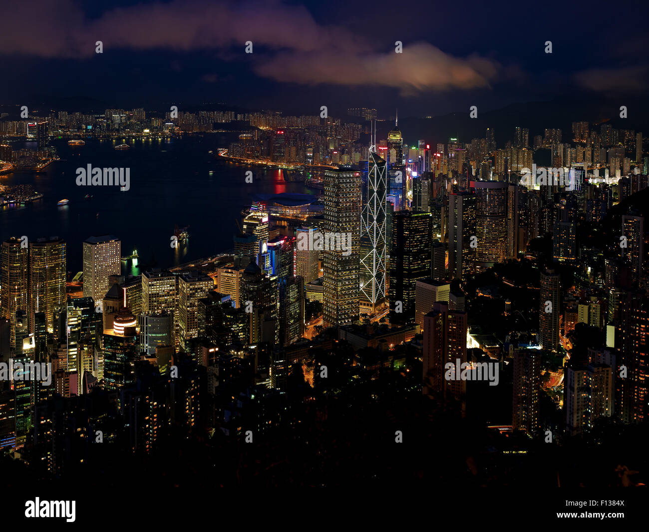 Bright big city light illumination hi-res stock photography and images ...