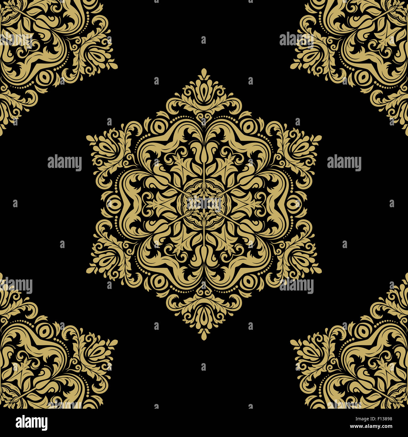 Seamless Orient Background Stock Photo - Alamy